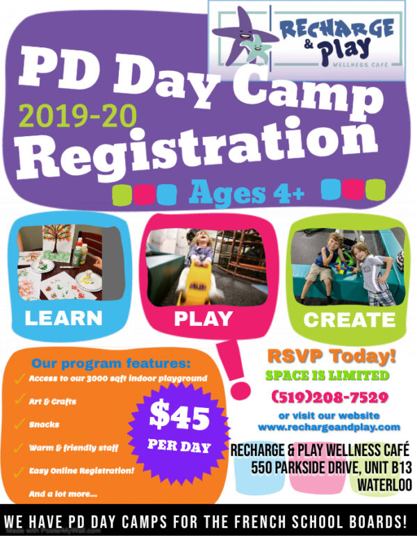 PD Day Camps! - Indoor Playground & Family Wellness